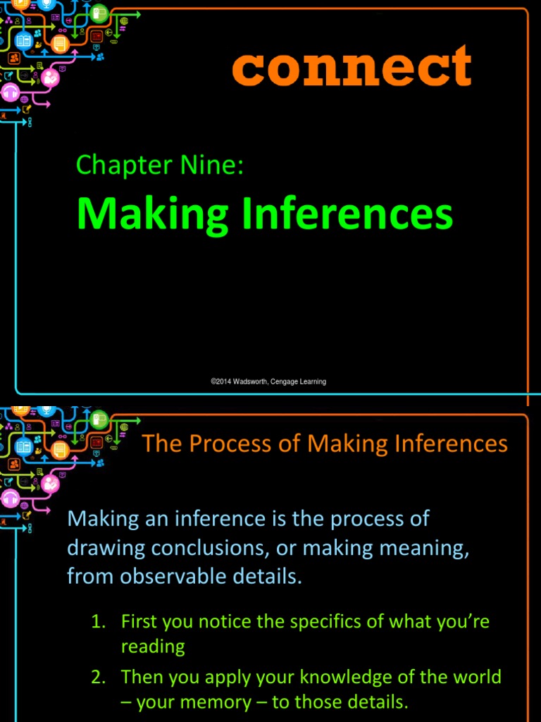 Chapter - 9 - Making Inferences | PDF | Inference | Attention