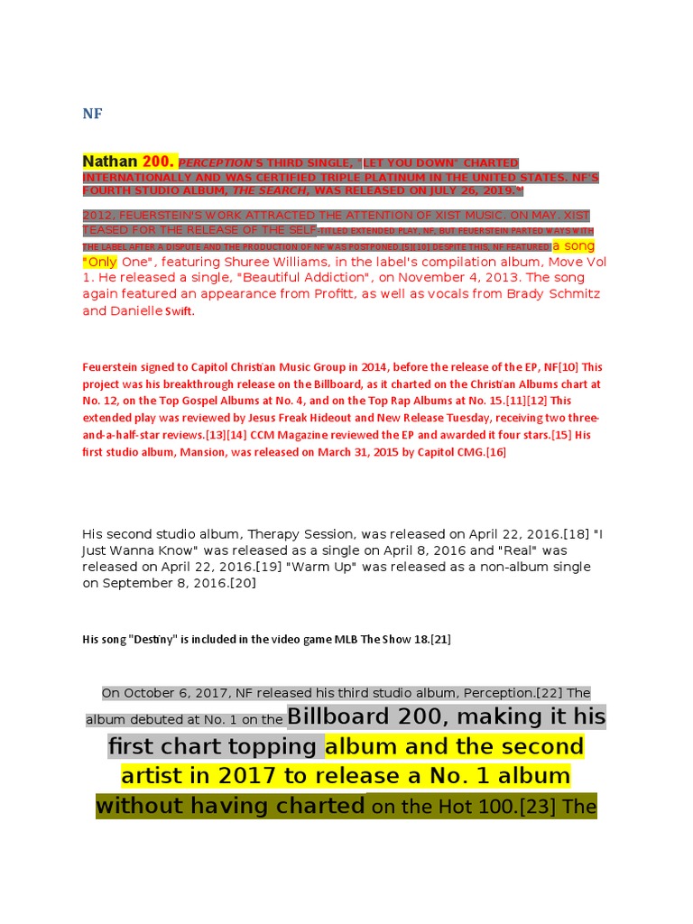 Billboard 200, Making It His First Chart Topping Album and The Second ...