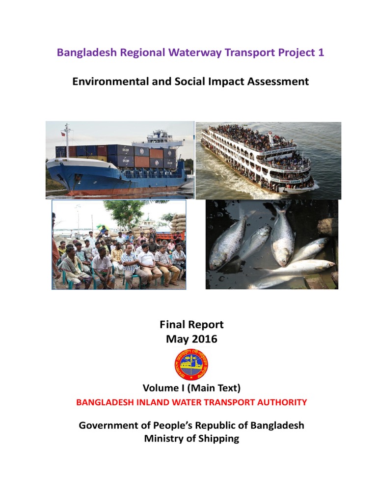 Final Report - Main Text PDF | PDF | Dredging | Environmental Impact ...