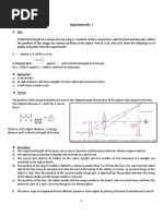 Physics Lab Manual - Class 11 Experiment No. 4 | PDF | Pendulum | Clock