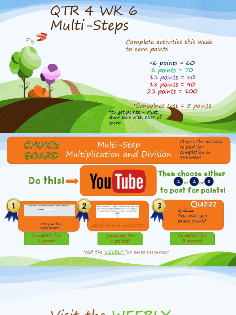 Multi-Step Multiplication and Division | PDF