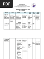 Brigada-Eskwela Action-Plan - 2024-2025 | PDF | Learning | Behavior Modification