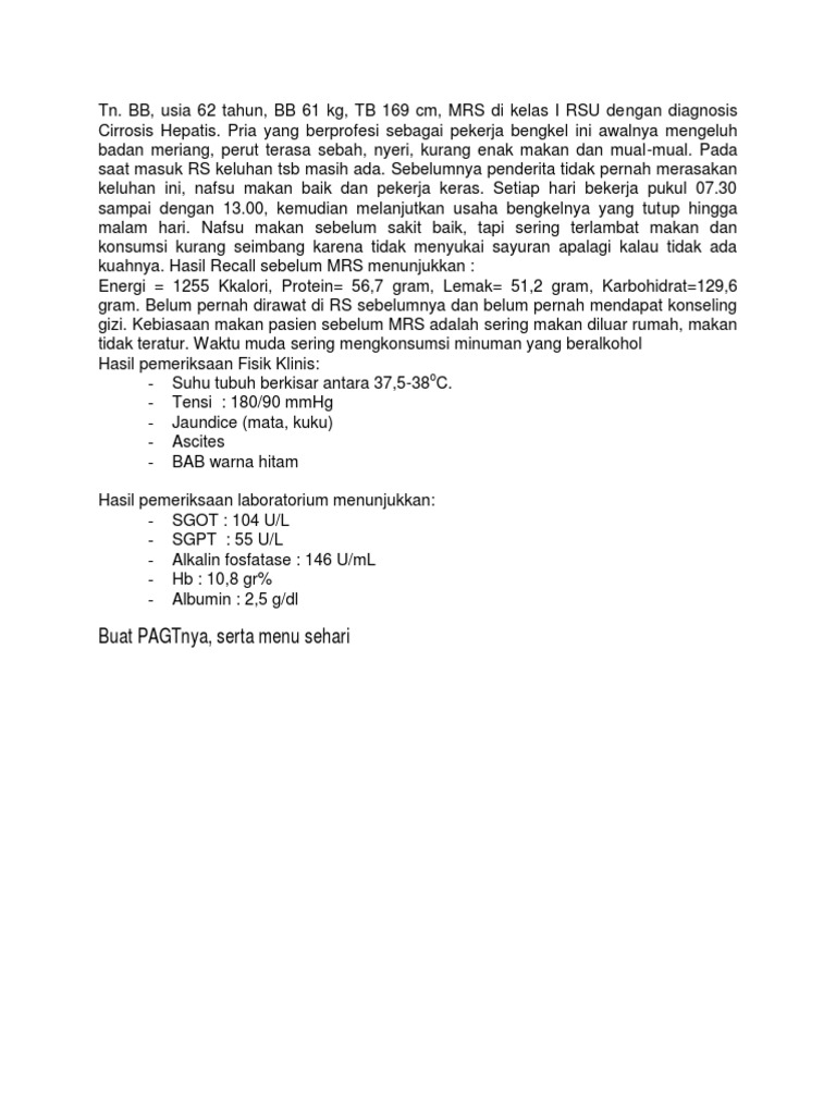 Kasus Harian Peny Hati | PDF