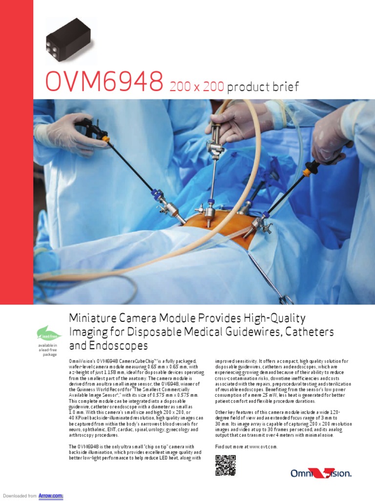 Omnivision Ovm6948 | PDF | Endoscopy | Field Of View