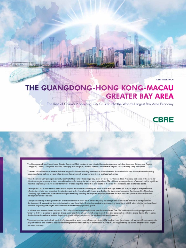 CBRE Greater Bay Area Report 2018 PDF | PDF | Pearl River Delta | Shenzhen