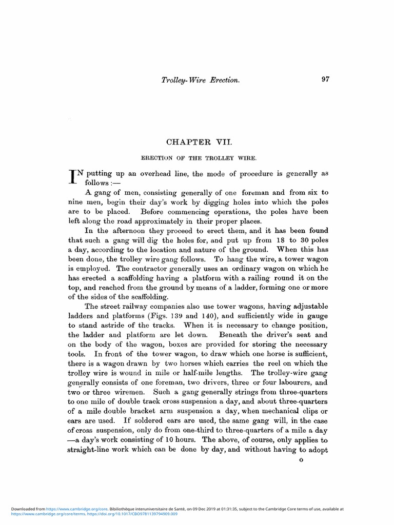 Trolley Wire Installation Guide | PDF | Tram | Rail Transport