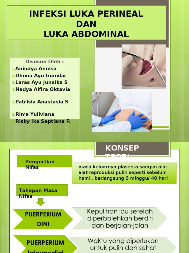 Infeksi Luka Perineum Dan Abdominal | PDF