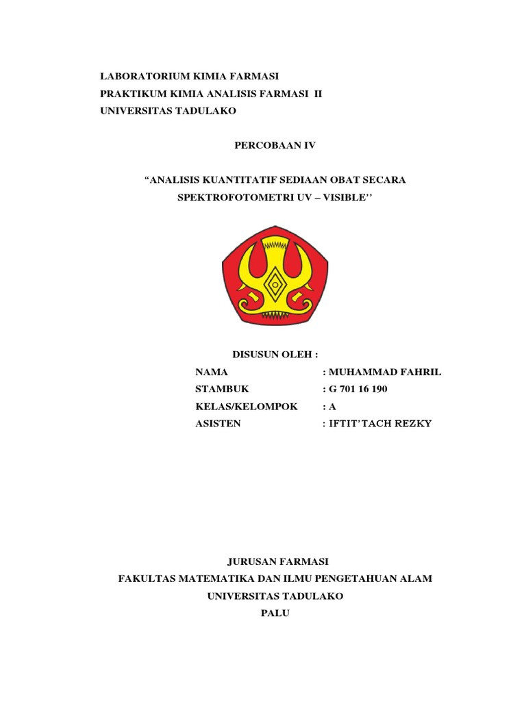 Ifti'tah Rezcky - A - 6 - G70116190 PDF | PDF