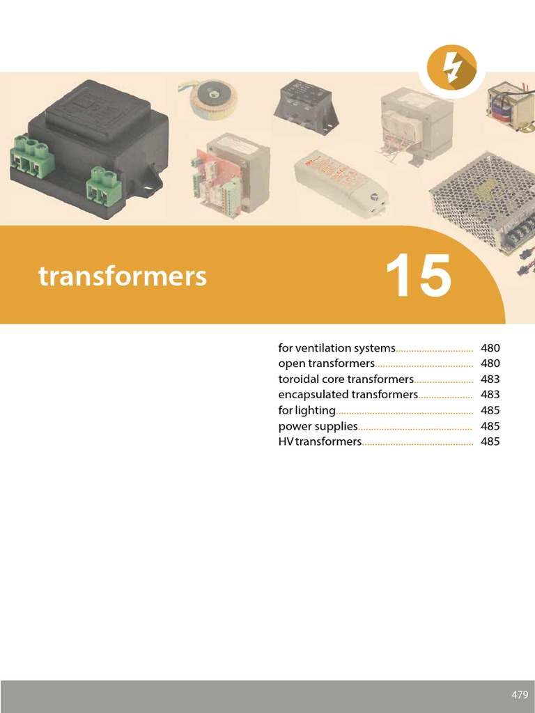 Transformer Product Catalog | PDF | Transformer | Power Supply