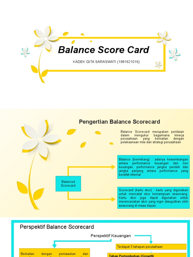 Kadek Gita Saraswati (1981621016) - SAP 11 (Balanced Score Card) | PDF ...