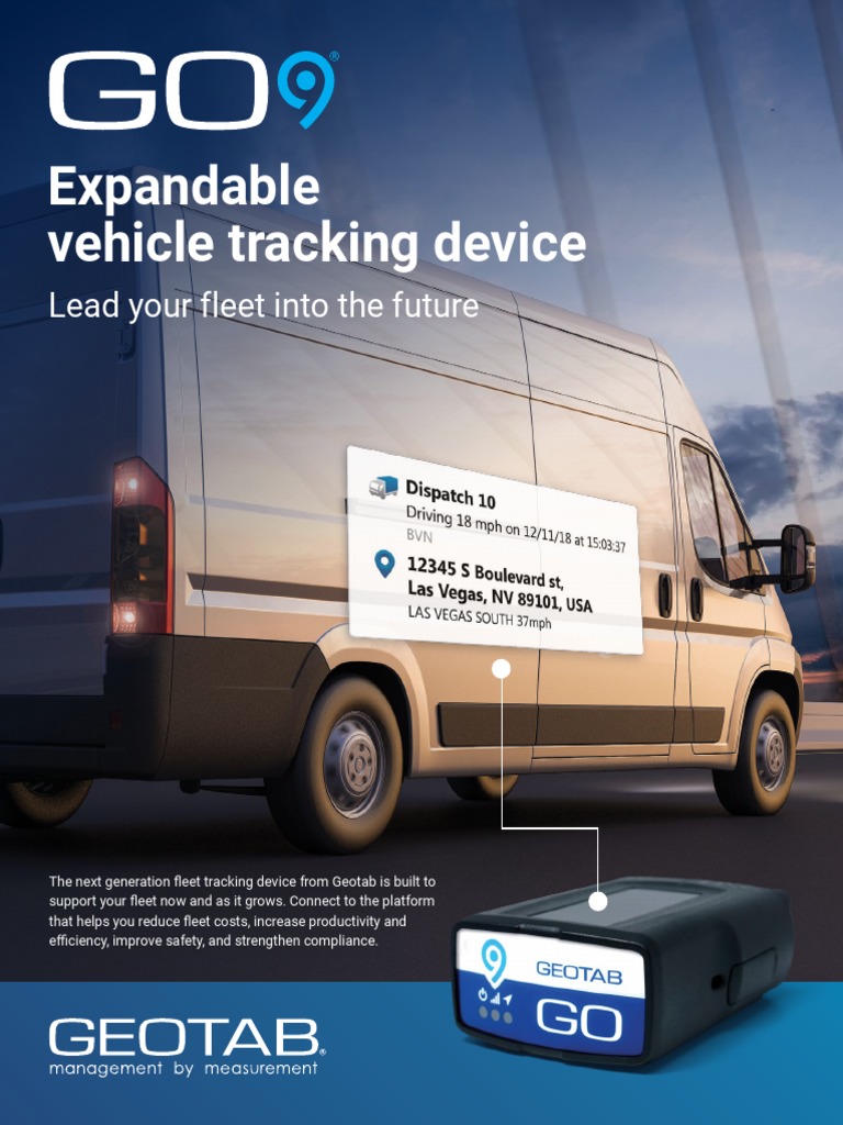 (Public) Geotab-Go9-Brochure (Web) .PDF (Public) | PDF | Accelerometer ...