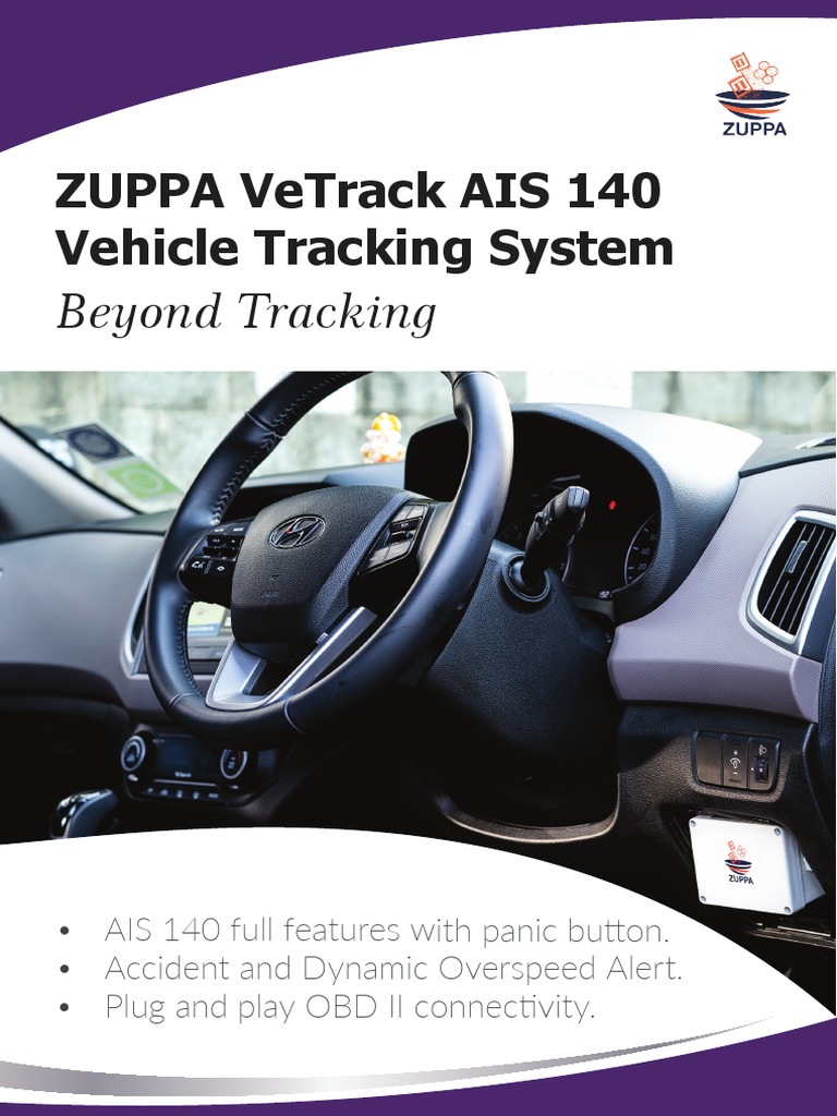 Zuppa Vetrack Ais 140 Vehicle Tracking System | PDF