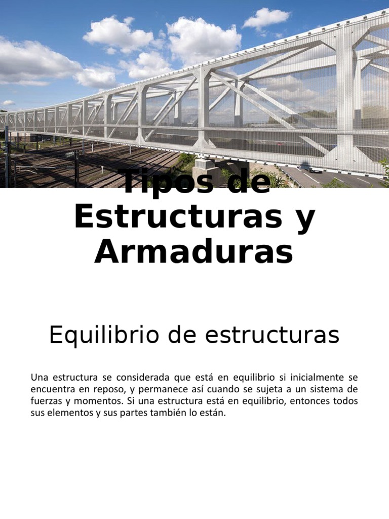 Estructuras y Armaduras | PDF | Braguero | Física Aplicada e ...
