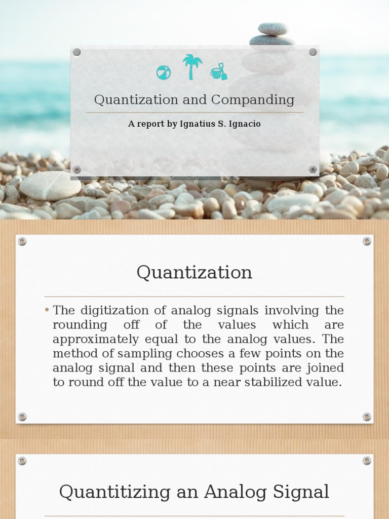 Non-Uniform Quantization and Companding | PDF | Analog To Digital Converter | Sampling (Signal ...