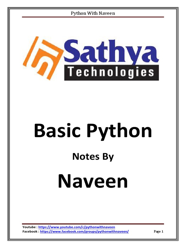 Basic Python | PDF | Reserved Word | Variable (Computer Science) Basic Python | PDF | Reserved Word | Variable (Computer Science)
