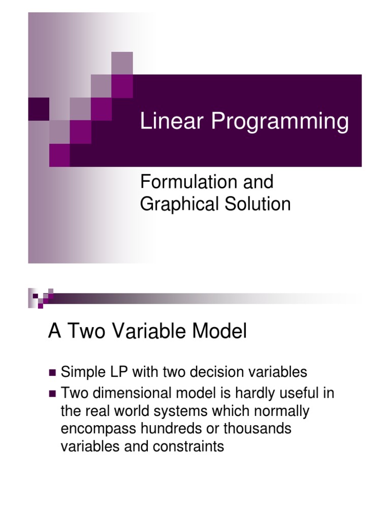 02 Chapter2 PDF | PDF | Mathematical Optimization | Linear Programming