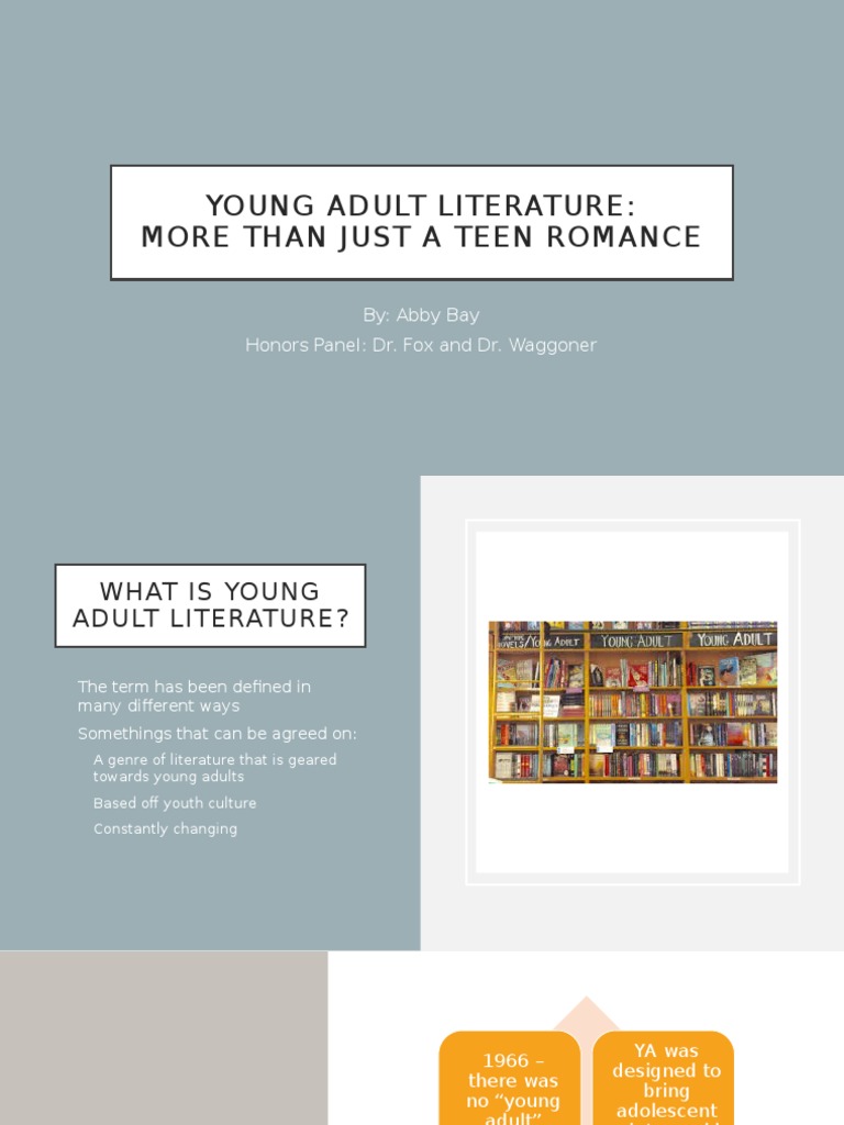 Exploring Young Adult Literature Trends | PDF | Young Adult Fiction