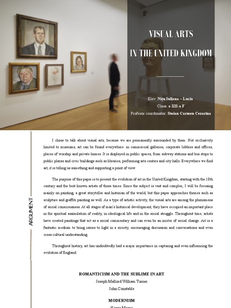 Visual Arts in The United Kingdom | PDF | Paintings | Modernism