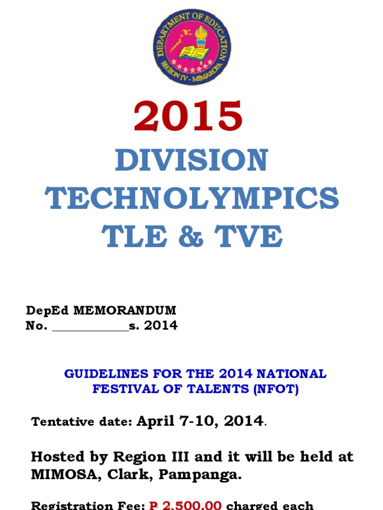 2014 Regional Technolympics Orientation | PDF | Design