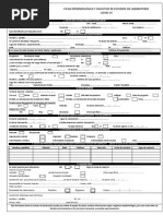 FICHA NOTIF. MORDEDURA DE PERRO | PDF | Salud pública | Especialidades Medicas