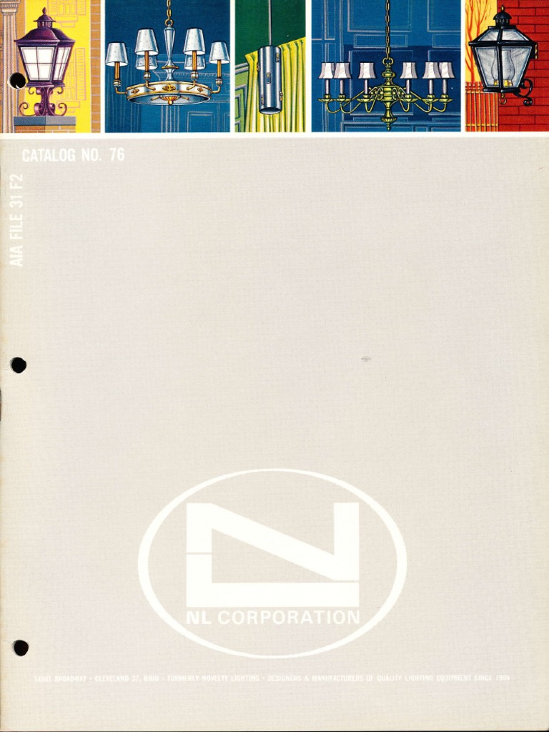 NL Corporation Condensed Lighting Product Catalog No. 76 | PDF ...