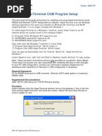 Com0Com Manual | PDF | Device Driver | Microsoft Windows