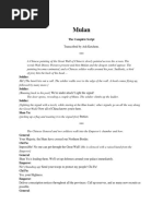 The Wizard of Oz Script | PDF | Scarecrow (Oz) | Dorothy Gale