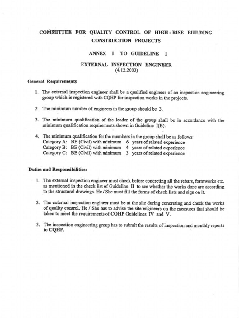 CQHP Guideline Ii | PDF