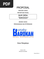 contoh Proposal Bumdes untuk Ketahanan Pangan | PDF