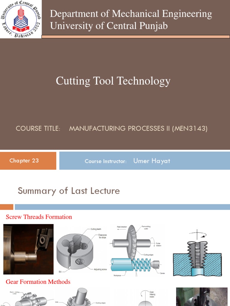 Cutting Tool Technology Overview | PDF | Wear | Chemical Product ...