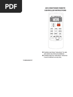 Gree YB1FA Remote Control Guide | PDF