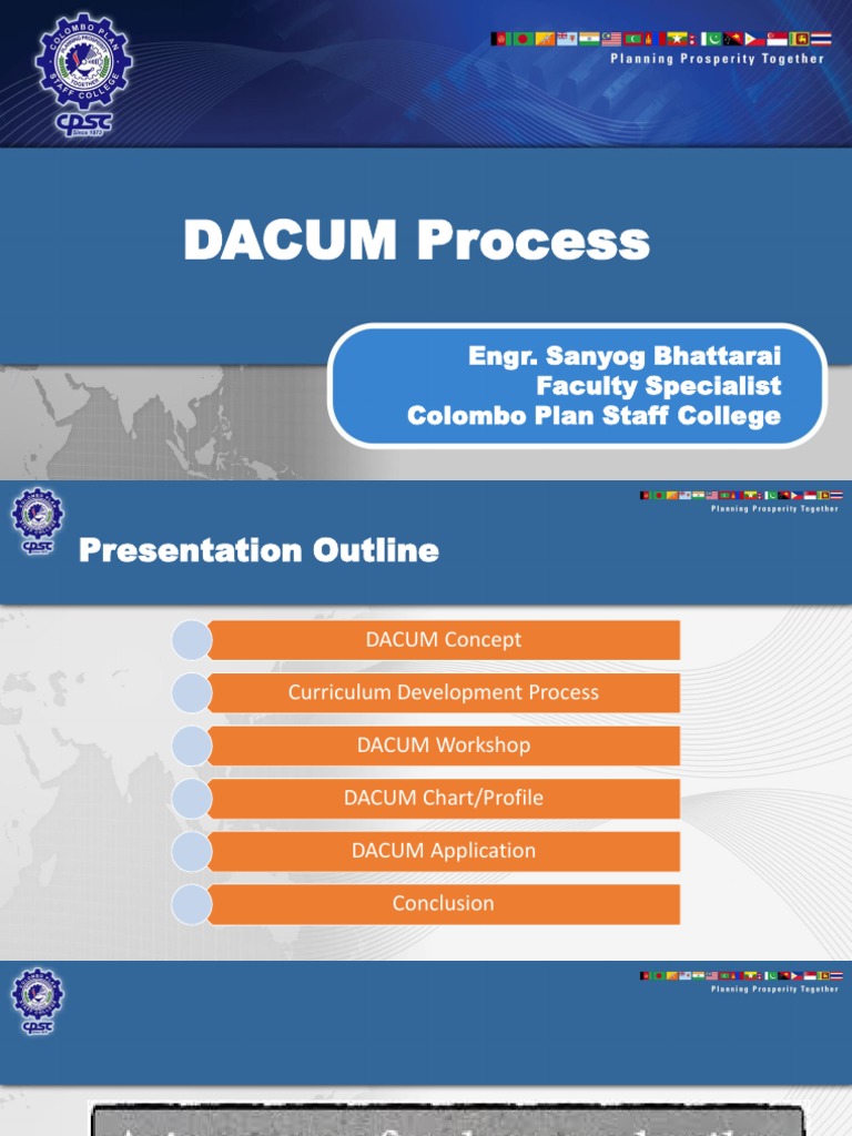 DACUM Process for Curriculum Development | PDF | Expert | Facilitator