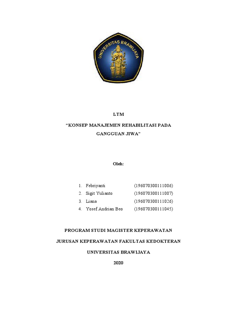LTK-K15-Kelompok-006, 007, 026, 045-Febriyanti, Sigit, Liana, & Yosef | PDF