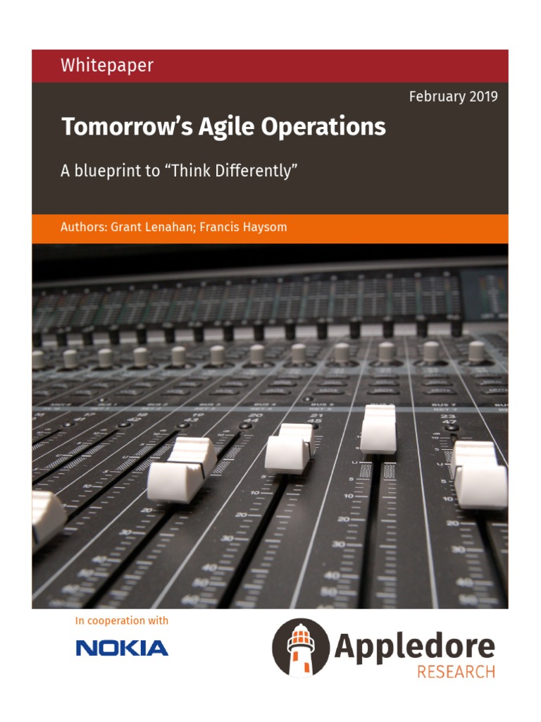 Tomorrow's Agile Operations: Whitepaper | PDF | Cloud Computing | Automation