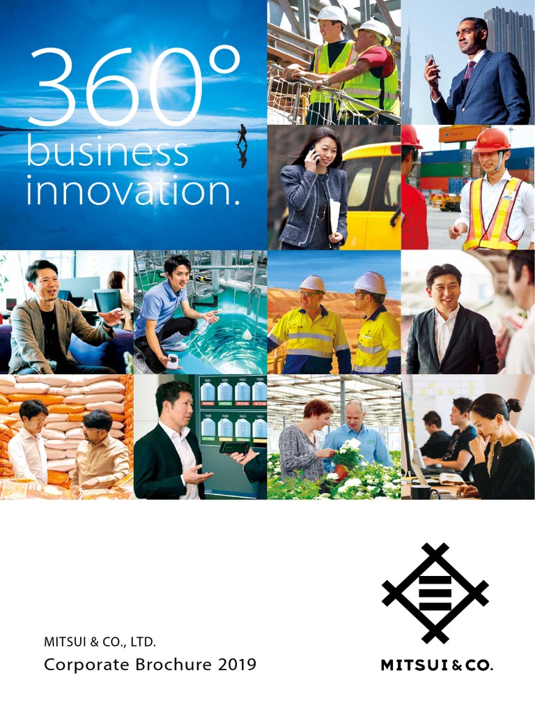 Corporate Brochure 2019: Mitsui & Co., LTD | PDF | Resource | Logistics
