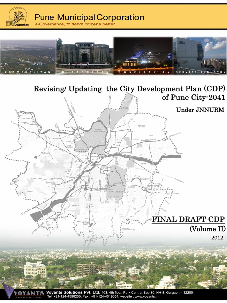 Pune City Development Plan 2041 | PDF | Economies | Business
