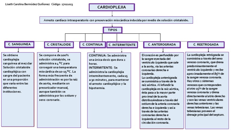 Tipos de Cardioplejía y su Aplicación | PDF | Aorta | Corazón