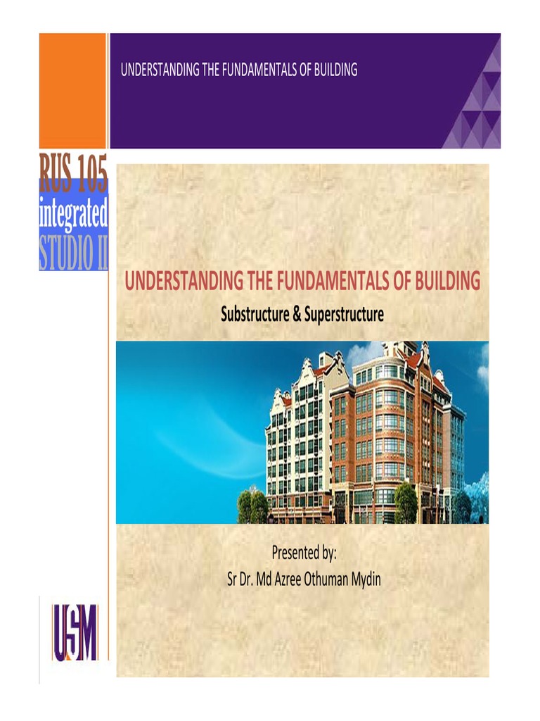 Fundamentals of Building | PDF | Foundation (Engineering) | Deep Foundation