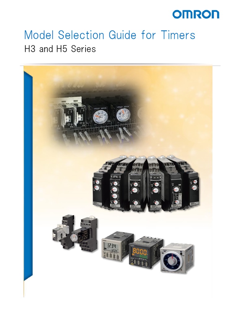 Model Selection Guide For Timers: H3 and H5 Series | PDF | Power Supply ...