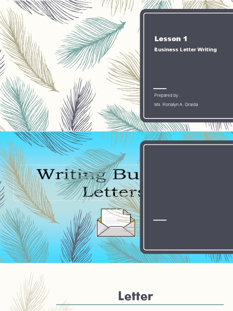 Business Letter Writing Essentials | PDF | Career & Growth | Language ...