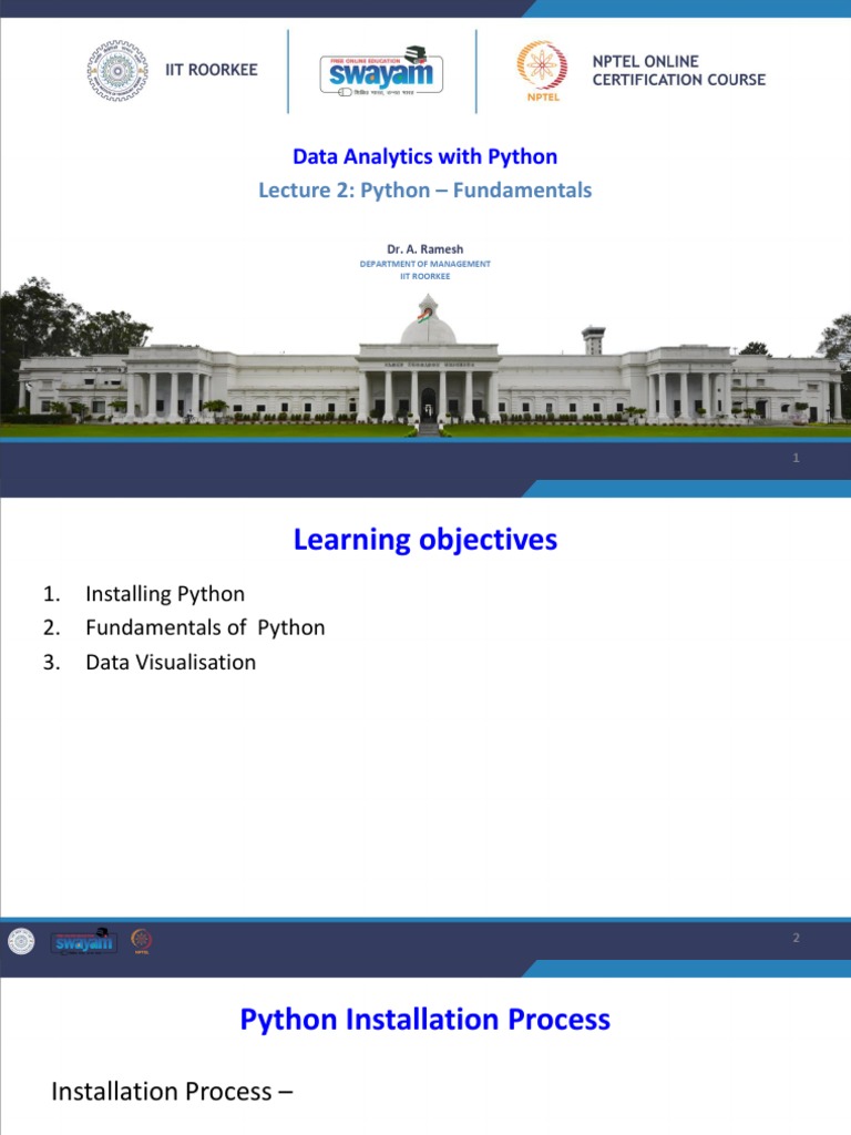 Lec 2 | PDF | Python (Programming Language) | Computer Science Lec 2 | PDF | Python (Programming Language) | Computer Science