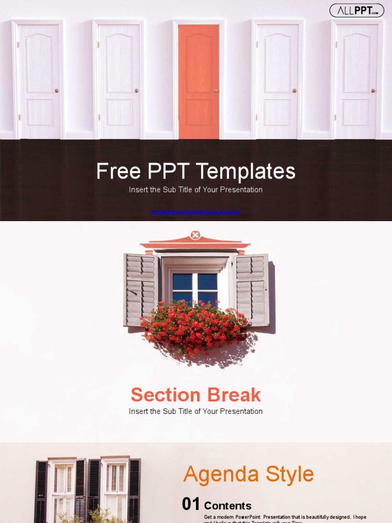 Free PPT Templates: Insert The Sub Title of Your Presentation | PDF ...