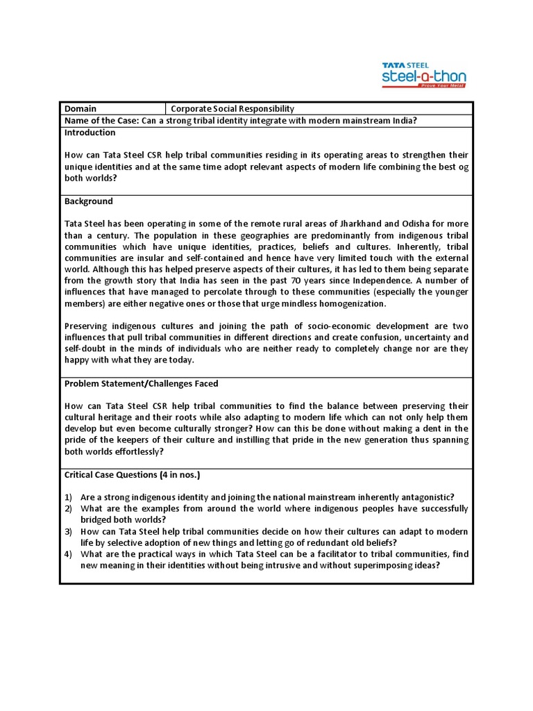 Domain CSR PDF | PDF | Corporate Social Responsibility | Community