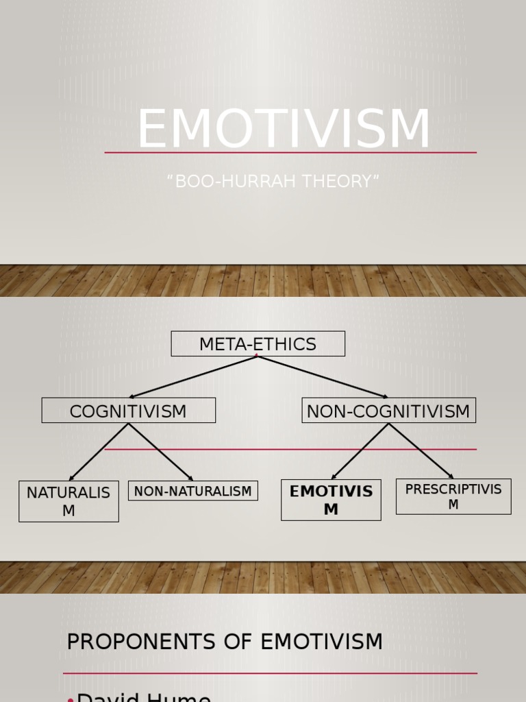 An Overview of Emotivism and its Key Proponents | PDF | Academic ...