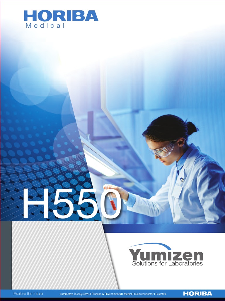 Yumizen H550 Brochure FR | PDF | USB | Automatisation