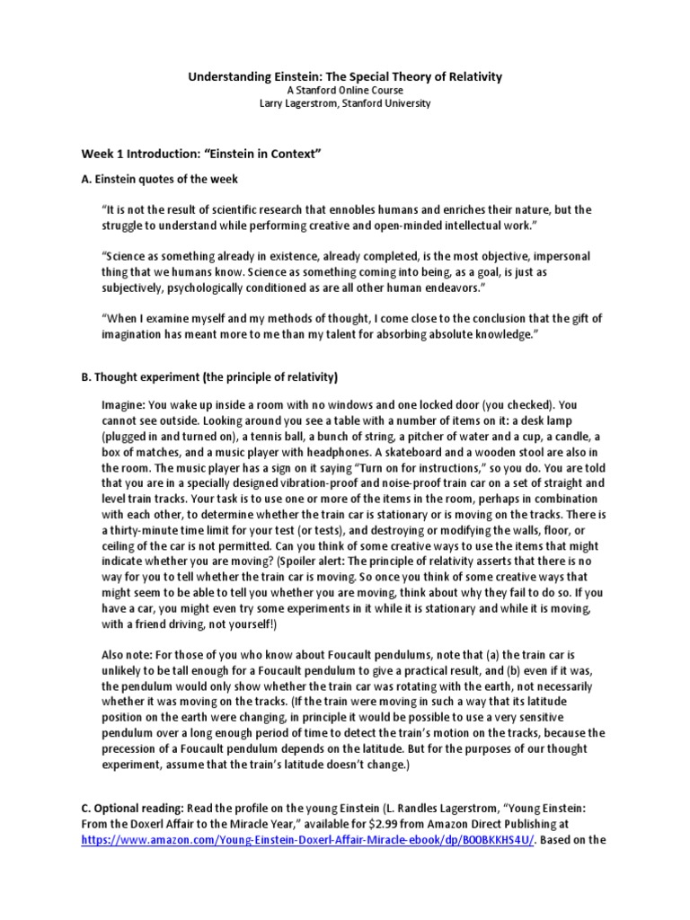 Wk1 Introduction Handout PDF | PDF