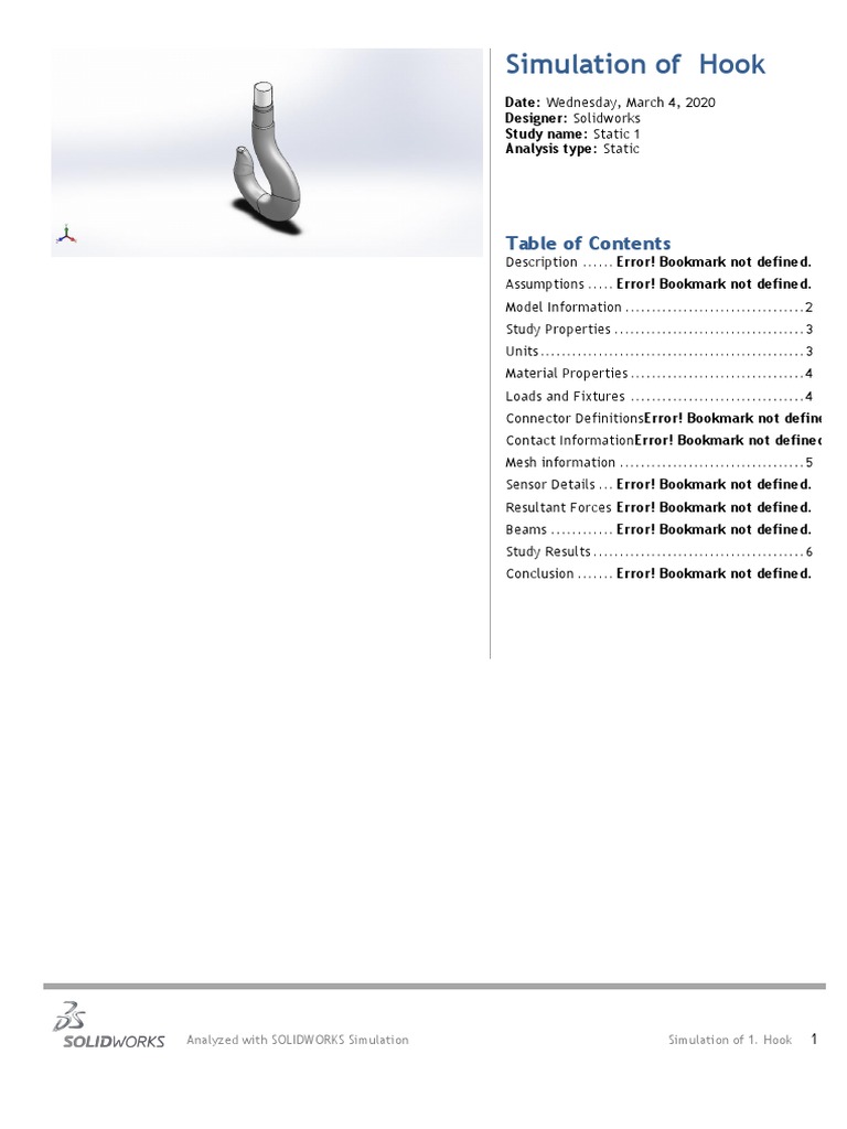 Hook-Static 1-1 | PDF | Strength Of Materials | Young's Modulus