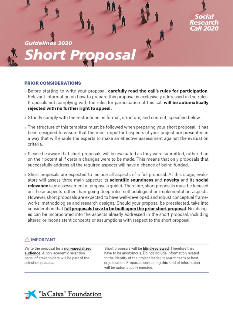 sr20 Guidelines Template Short Proposal | PDF | Typography | Methodology