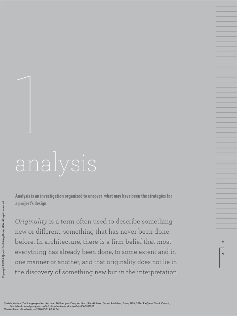 The Language of Architecture 26 Principles Every A... - (ELEMENTS) PDF ...