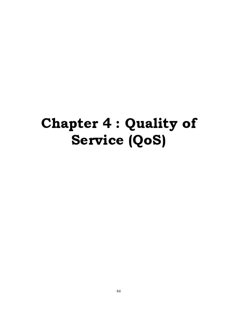 QoS Trai - Mobile Communication | PDF | Quality Of Service ...